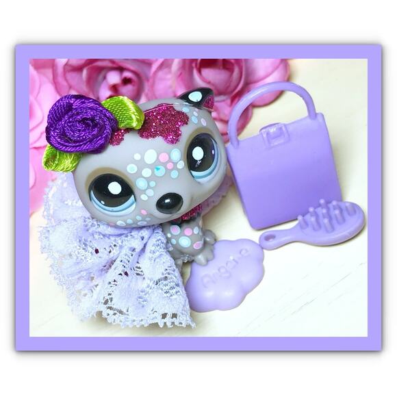 Littlest Pet Shop | Toys | Authentic Littlest Pet Shop Lps 252 Glitter ...